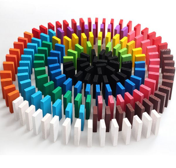 Creative Wooden Dominoe Blocks – TheToddly