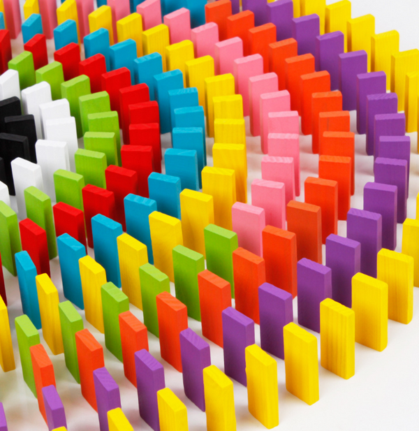 Creative Wooden Dominoe Blocks – TheToddly